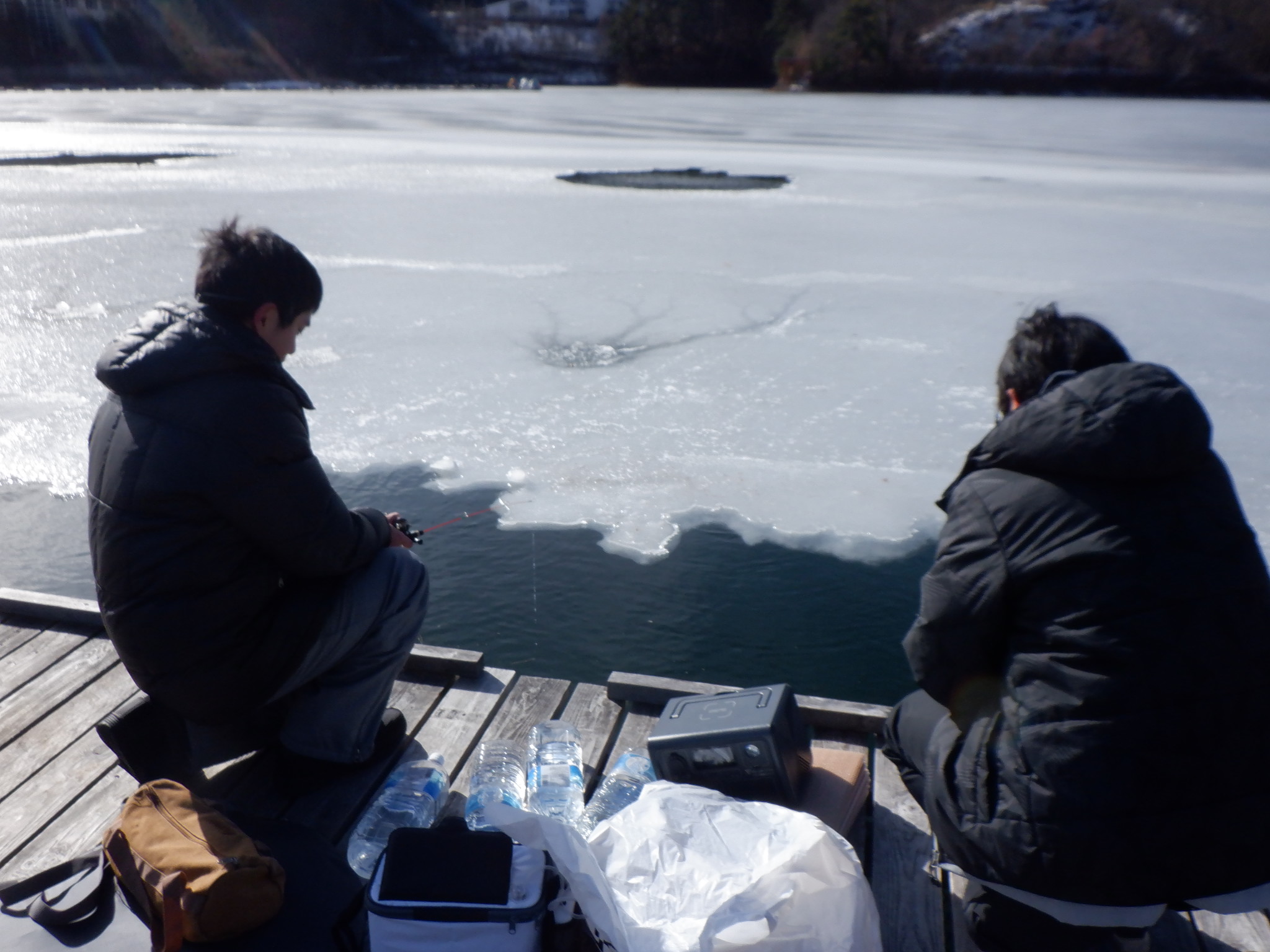 2026年1月11日（日）のワカサギ釣果情報 | 美鈴湖の釣り情報｜ワカサギ・ヘラ鮒釣り・ボート体験｜松本市ウテナ荘