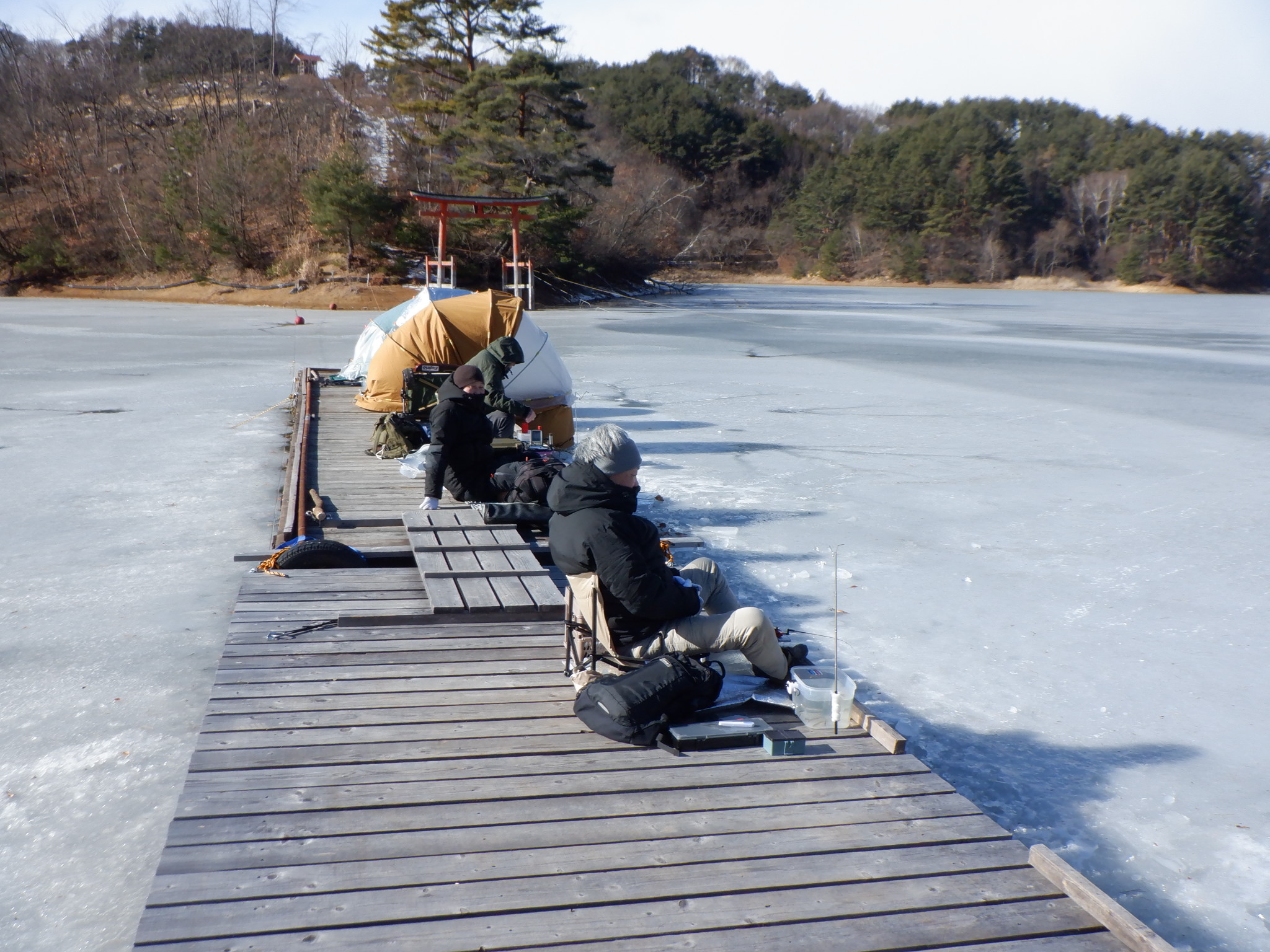 2026年1月11日（日）のワカサギ釣果情報 | 美鈴湖の釣り情報｜ワカサギ・ヘラ鮒釣り・ボート体験｜松本市ウテナ荘